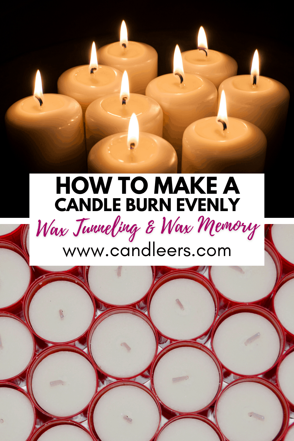 How To Fix Candle Tunneling (With Pictures) - Candleers