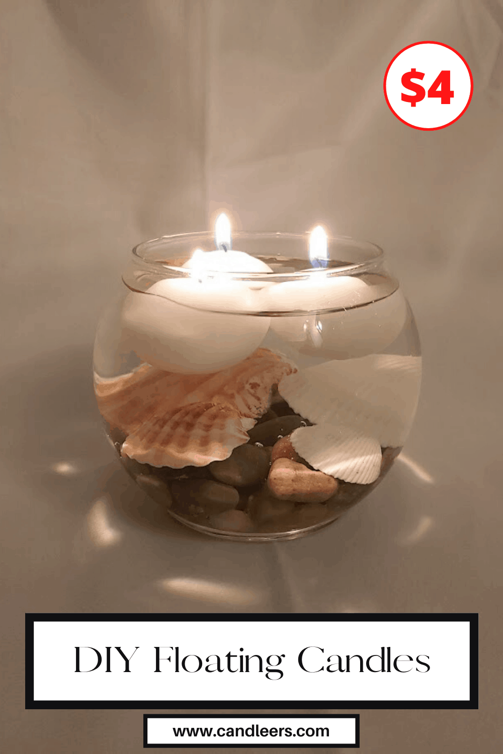 DIY Budget Floating Candles - Candleers