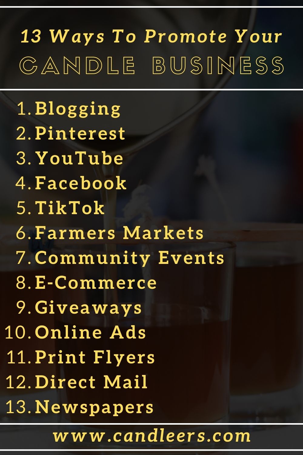 13 Ways To Promote Your Candle Business (Marketing Ideas) - Candleers